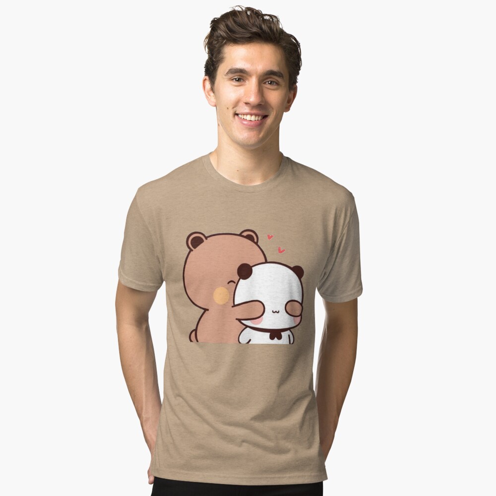 "Dudu Is Giving A Surprise For His Dudu, Panda Bear Couple" Sticker for ...