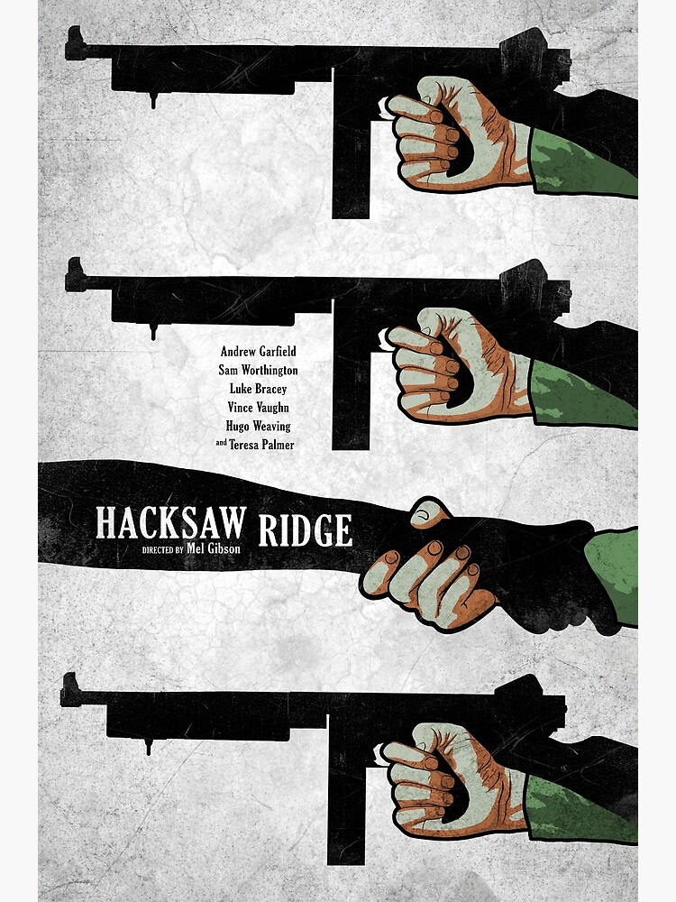 "Hacksaw Ridge" Art Print by edgarascensao | Redbubble