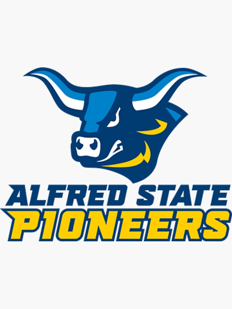 "alfred state athletics logo" Sticker by fabianrey | Redbubble