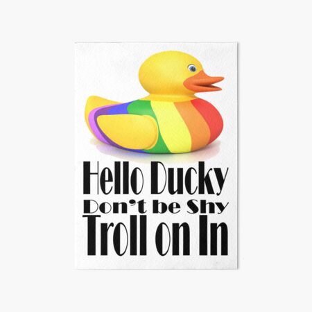 "Hello Ducky - Don't Be Shy - Troll on In - Guide to Polari - Gay Pride ...