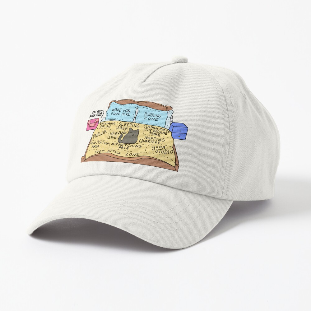 "Cats Map of the Bed Funny Cat gift for Cat owner" Poster for Sale by ...