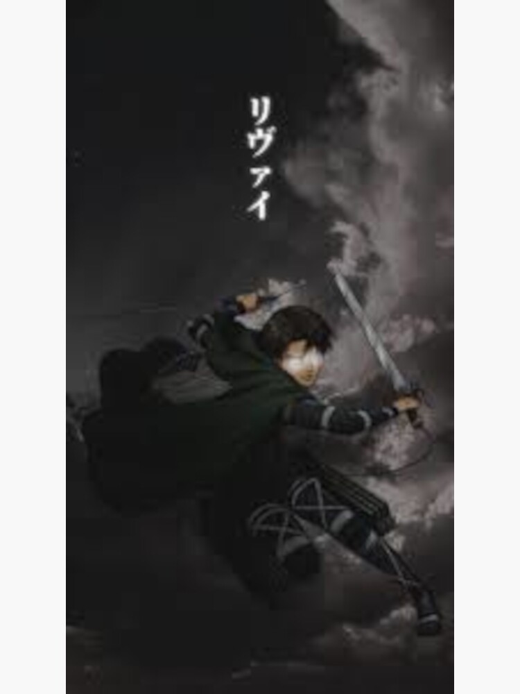 "levi" Poster for Sale by Animeheam | Redbubble