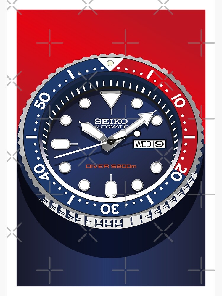 "Seiko SKX" Poster by WatchArtBr | Redbubble