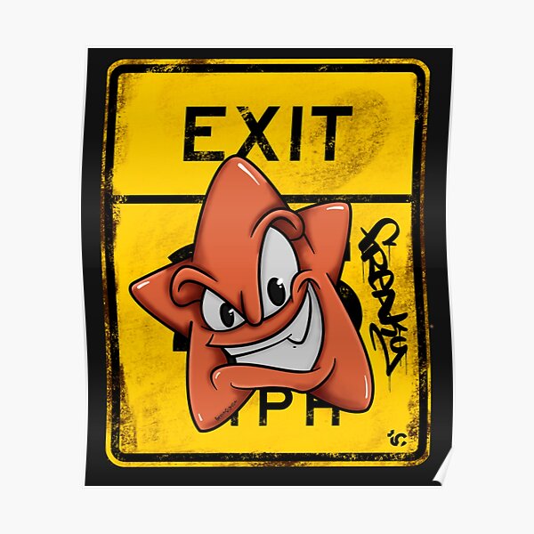 "Classic Vintage Exit Star 1 -2" Poster for Sale by Canaday98 | Redbubble