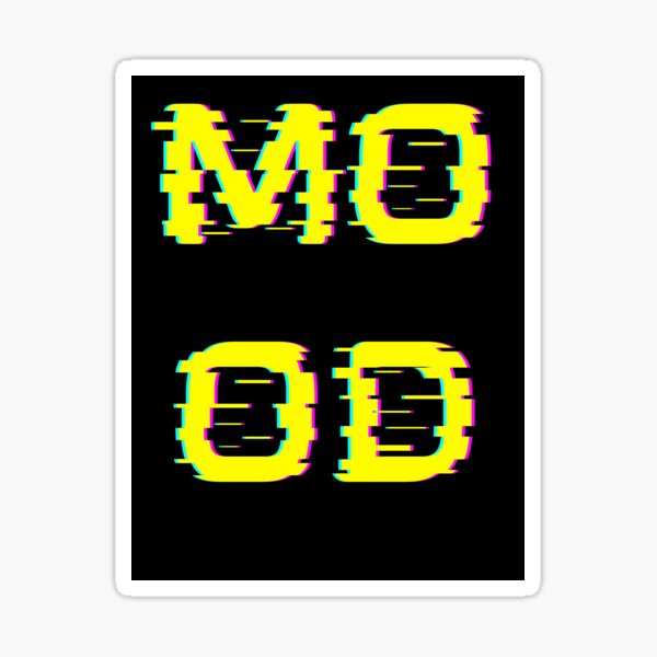 "GEN Z MOOD" Sticker by KVAdesign | Redbubble