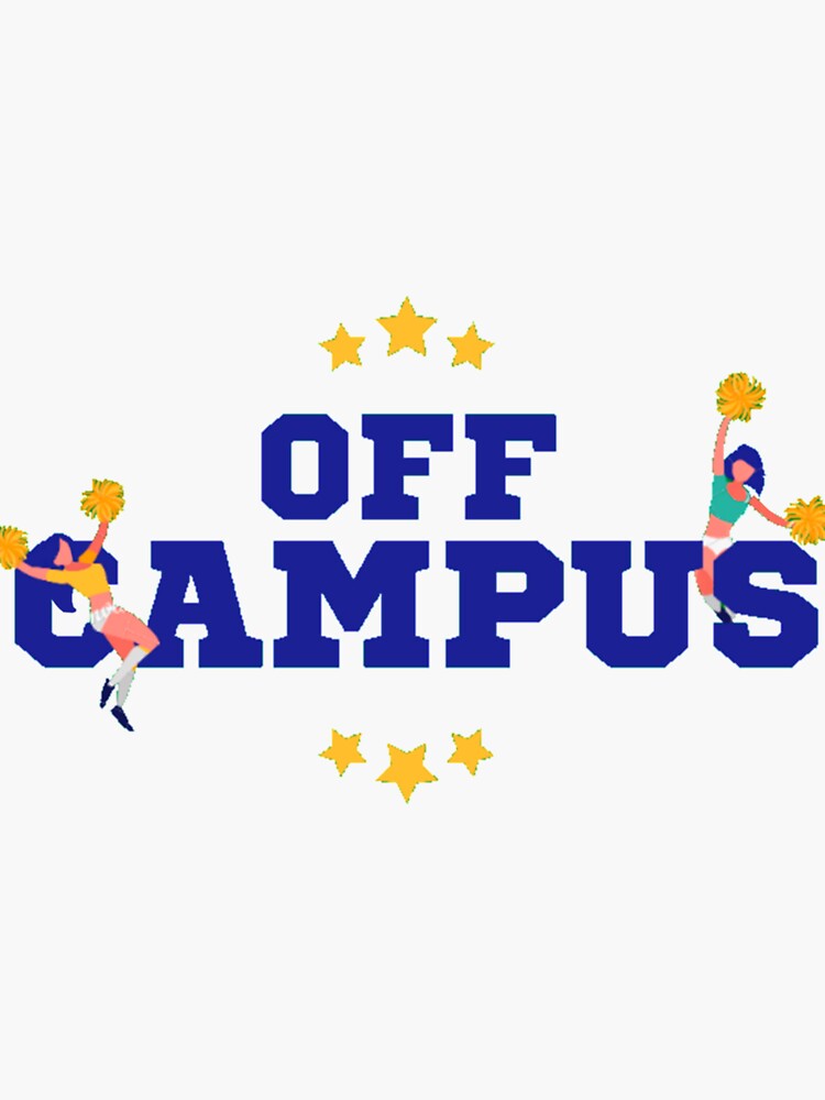 "Off Campus" Sticker by HollyBanks | Redbubble