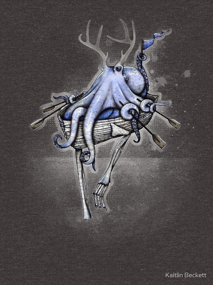 "Octo Walker Shirt (for dark shirts)" T-shirt by Firedrake | Redbubble