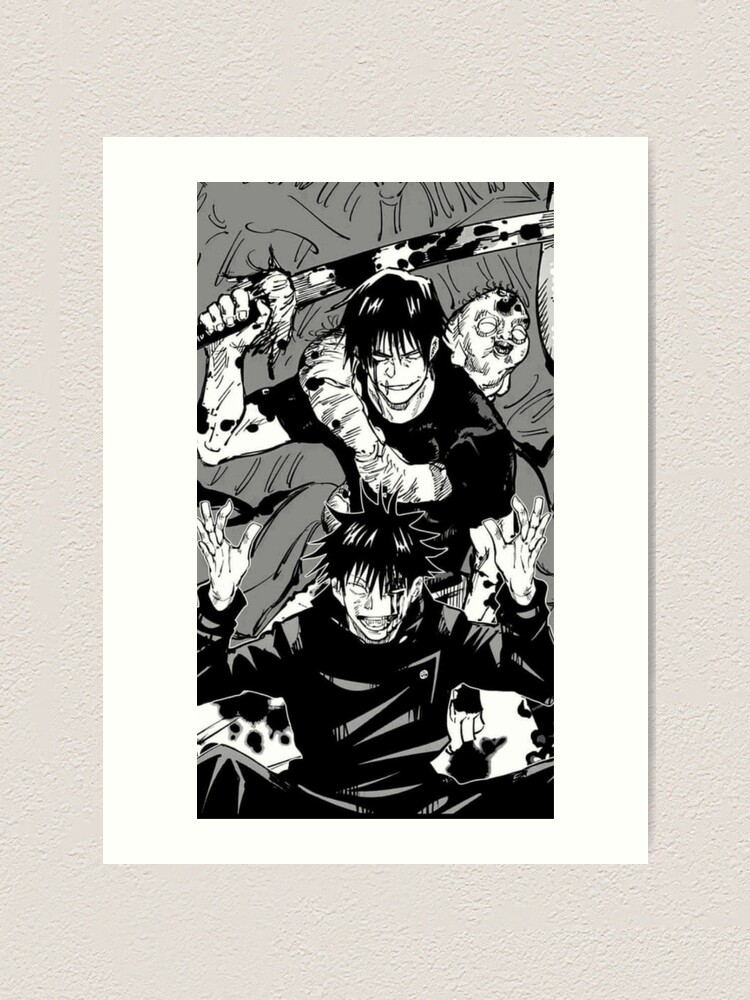 "Toji and megumi" Art Print for Sale by THESPACEART | Redbubble