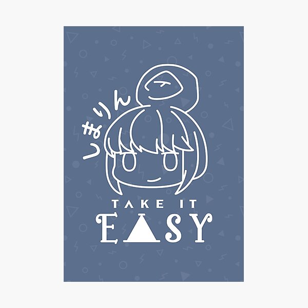 "Chibi Shimarin (alternativ) | YURU CAMP " Fotodruck von Grimarium ...