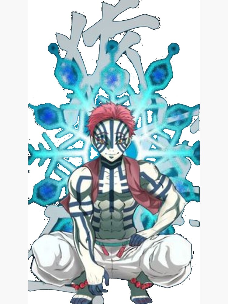 "Akaza" Poster for Sale by Bonaparte8 | Redbubble