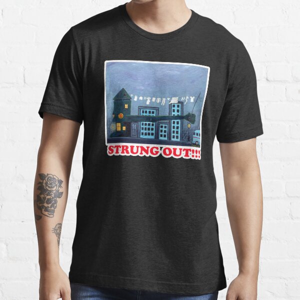 "STRUNG OUT!!!" T-shirt by STRINGER | Redbubble