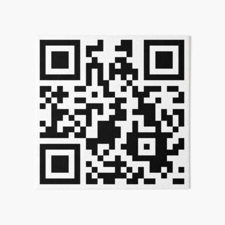 "The Weeknd - Blinding Lights - QR Code" Art Board Print by ...