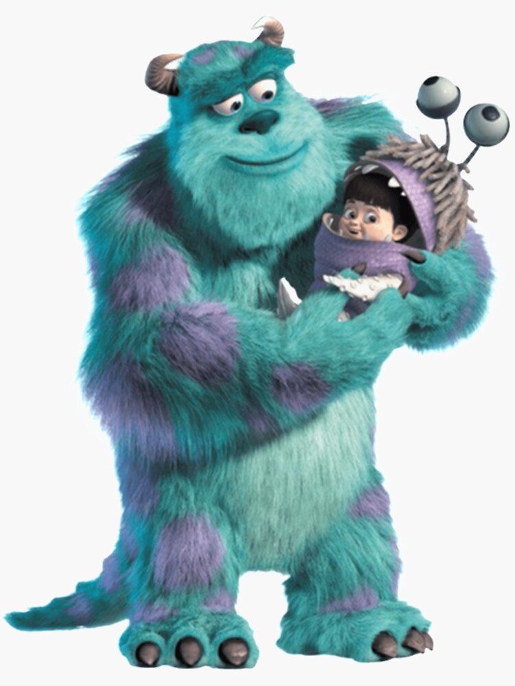 "Sully and boo Classic ." Sticker by HansBusch | Redbubble