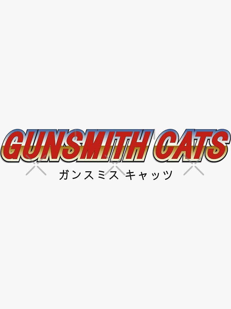 "gunsmith cats" Sticker for Sale by dakooters | Redbubble