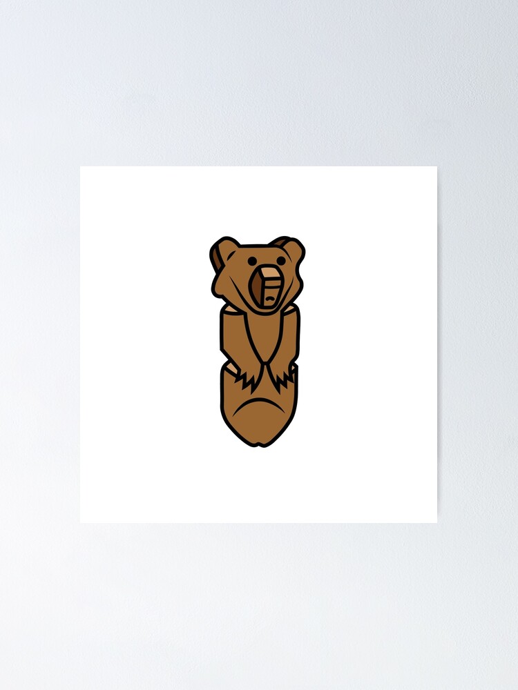 "The Bear of Love" Poster for Sale by Jacob Reidy | Redbubble