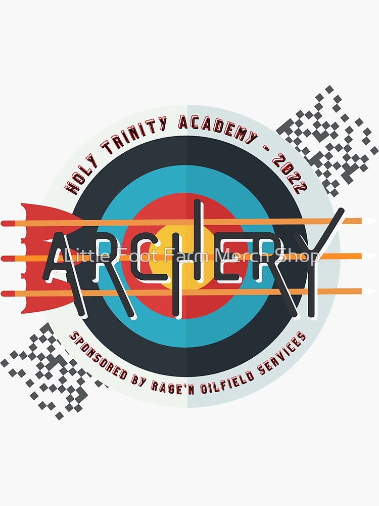 "HTA Archery in color" Sticker by tadpoledreams | Redbubble