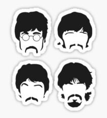 The Beatles: Stickers | Redbubble