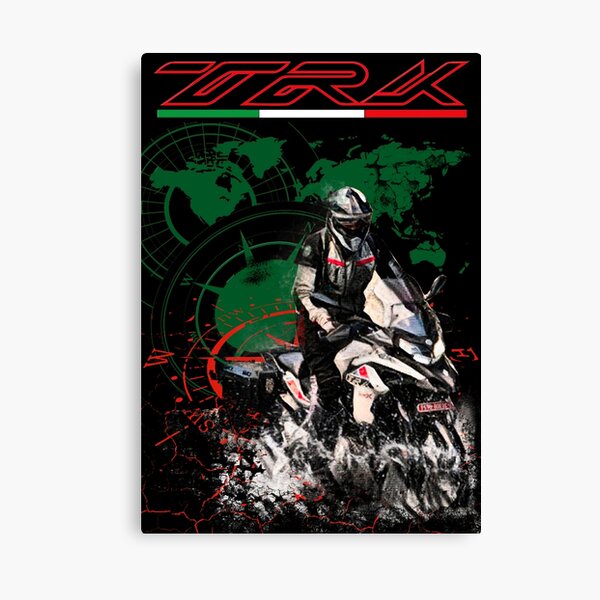 "Benelli TRK 502 X" Canvas Print for Sale by Evomotoarte | Redbubble