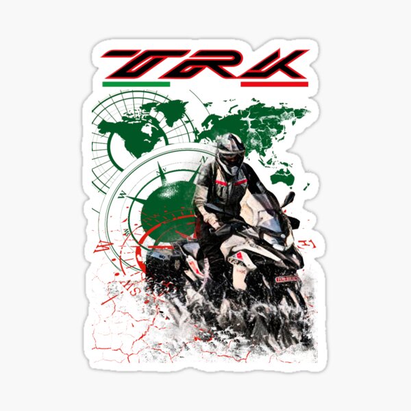 "Benelli TRK 502 X" Sticker by Evomotoarte | Redbubble