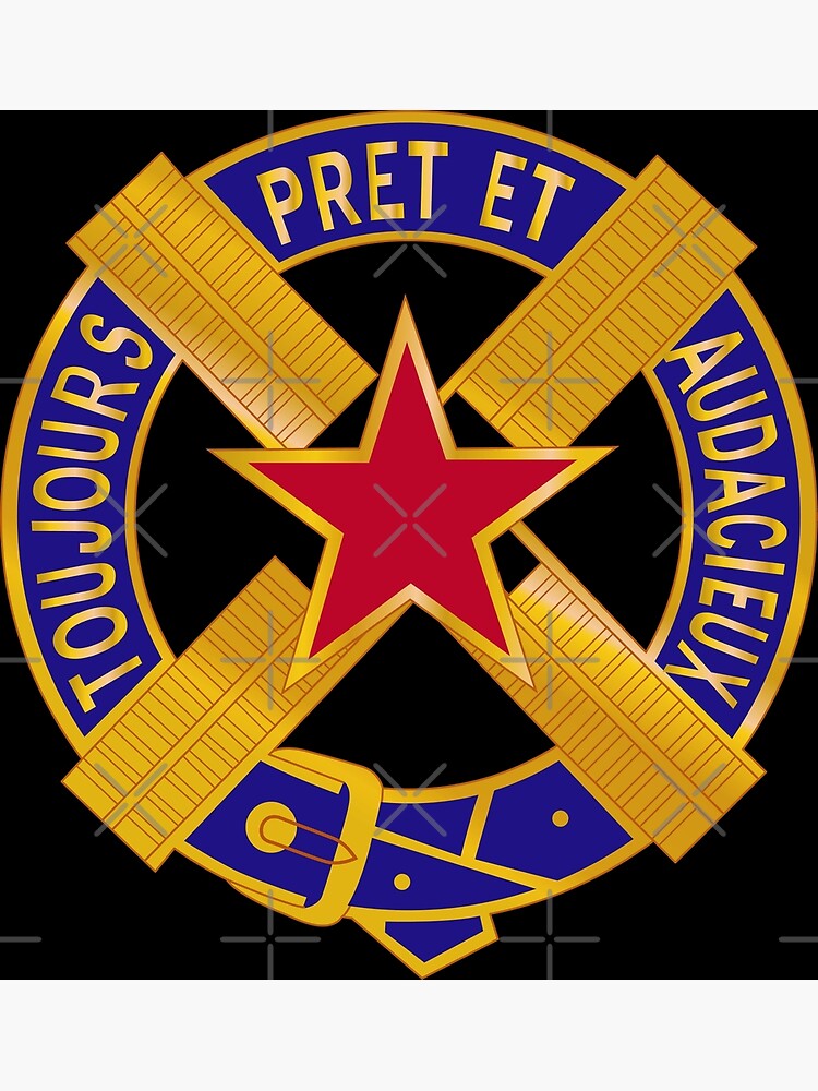 "Army - 303rd Armored Cavalry Regiment wo Txt" Poster by twix123844 ...