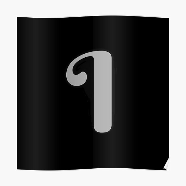 Póster «Letra I - Alfabeto Carácter ABC» de mode-style | Redbubble