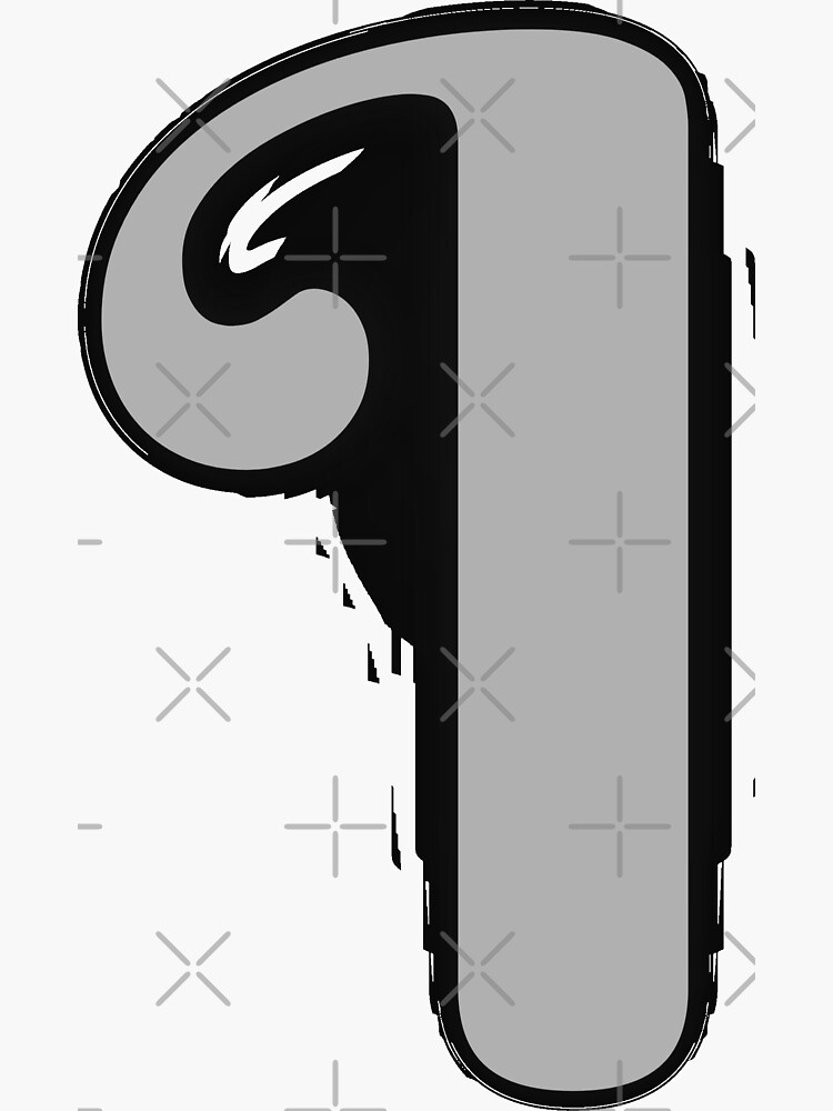 Pegatina «Letra I - Alfabeto Carácter ABC» de mode-style | Redbubble