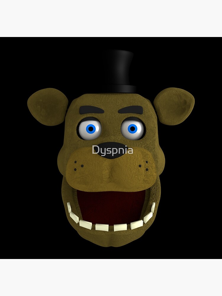 "Freddy Fazbear Stare" Art Print for Sale by Dyspnia | Redbubble