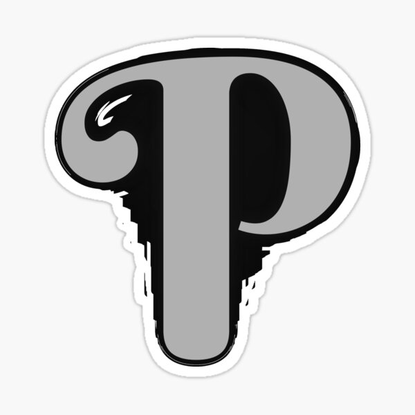 "Letter P - Alphabet Character ABC" Sticker by mode-style | Redbubble