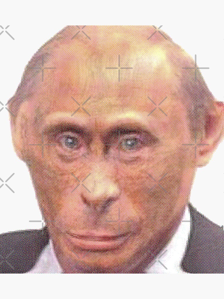"putin monkey" Sticker for Sale by doopsmaster | Redbubble