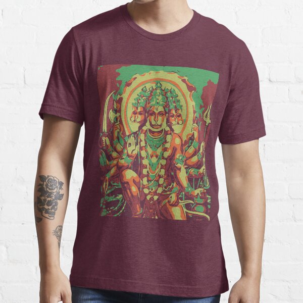 "Hanuman Lord of The Monkeys" T-shirt for Sale by YogiDevaDas ...