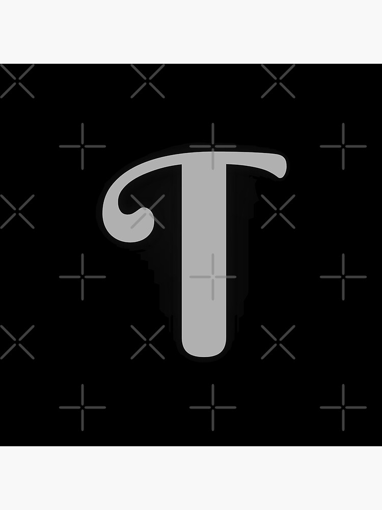 "Letter T - Alphabet Character ABC" Poster by mode-style | Redbubble