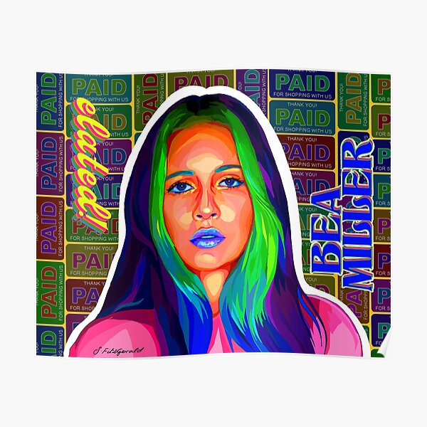 "Bea Miller Elated Fan Art" Poster for Sale by SadhasNost | Redbubble