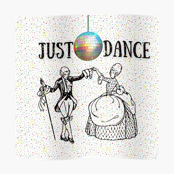 "Just Dance Disco" Poster for Sale by Madsquarecow | Redbubble