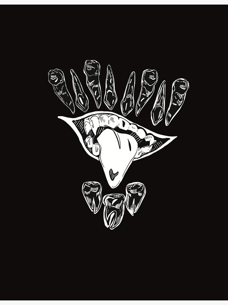 "Bite Back " Sticker by Kiki-Kouture | Redbubble