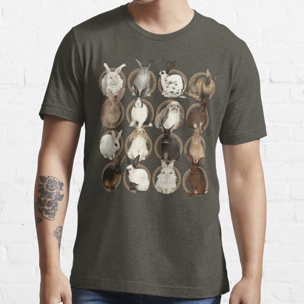 "Rabbit Breeds" T-shirt for Sale by liarakcrane | Redbubble | rabbits t ...