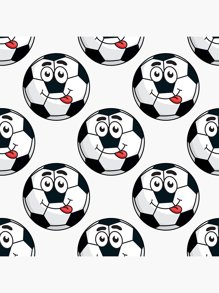 "Football cartoon" Sticker for Sale by Saichandu | Redbubble