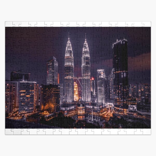 "Kuala Lumbur, Malaysia" Jigsaw Puzzle for Sale by DChal90 | Redbubble