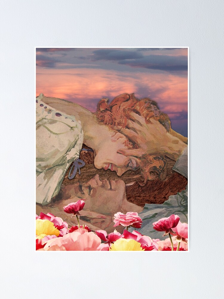 "Digital Collage - Nature's First Kiss" Poster by BCC-art | Redbubble