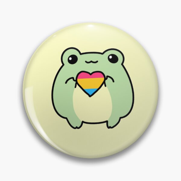 Pride Frogs Pansexual Flag Pin For Sale By Goetzrae Redbubble