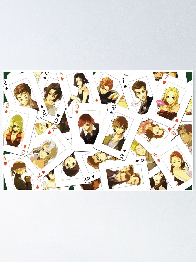 "Main Characters Baccano Anime" Poster for Sale by Master1OfArt | Redbubble