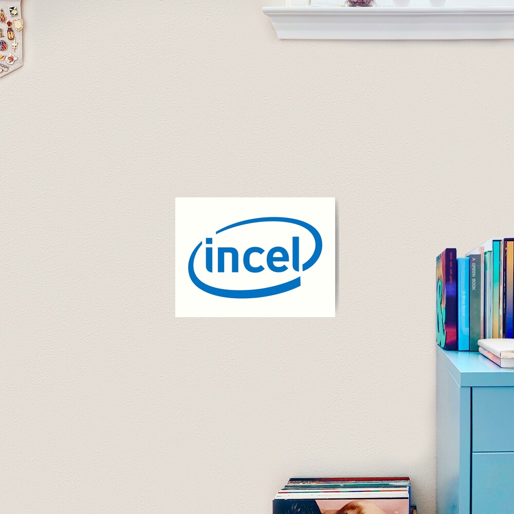 "Incel Logo" Art Print for Sale by incognitoh0 | Redbubble