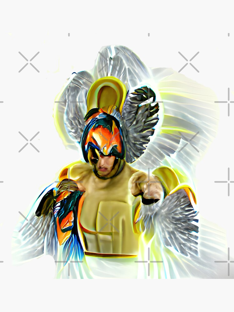 "173 - character, profile - AI generated digital artwork - winged sun ...