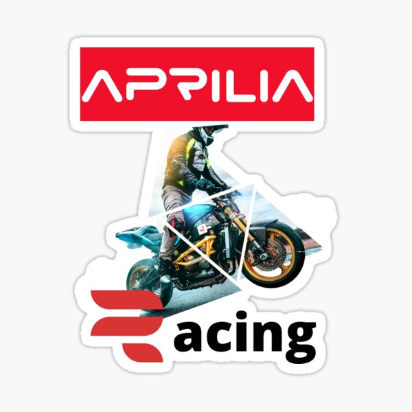 "Aprilia Racing" Sticker by MetaBrain | Redbubble