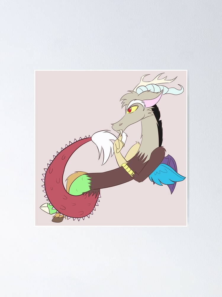 "Discord l My Little Pony" Poster by luckyemily1231 | Redbubble
