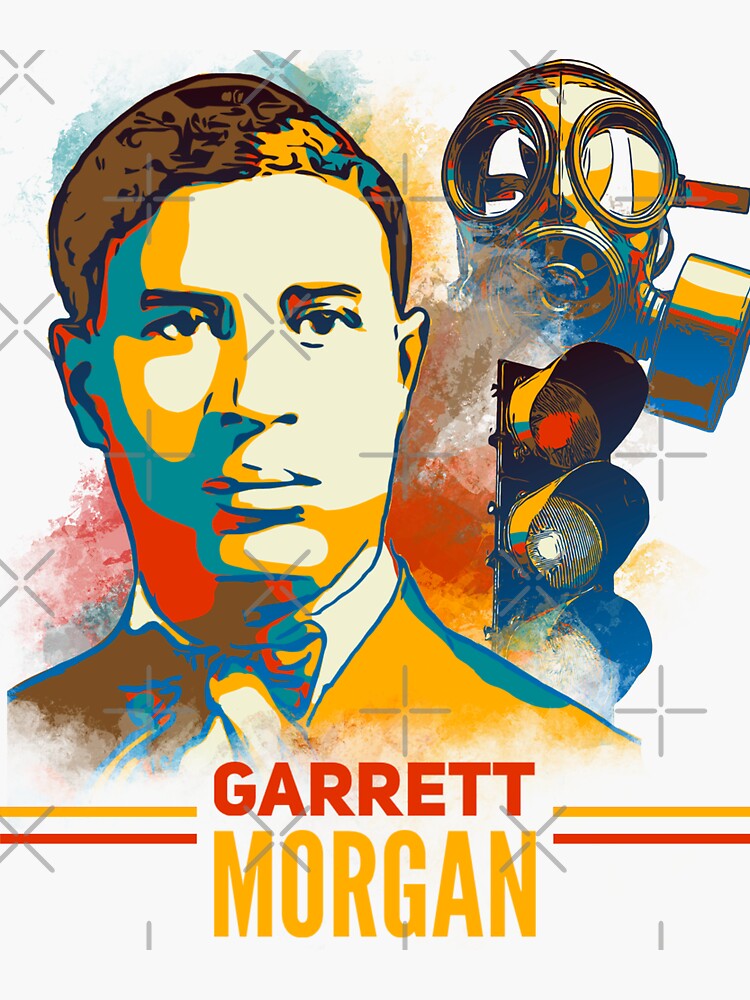 "Garett Morgan" Sticker for Sale by mwebba2005 | Redbubble