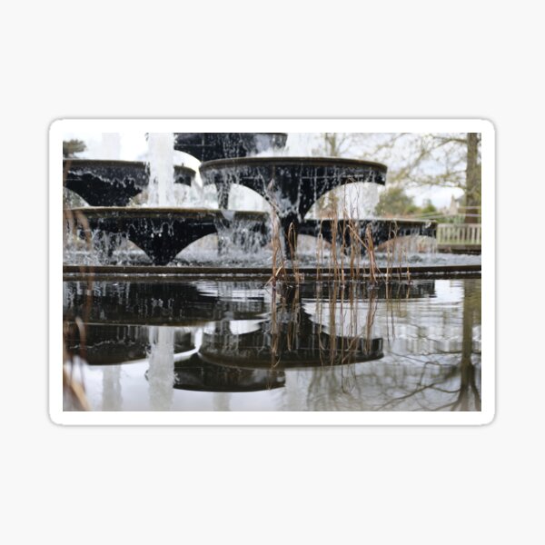 "Fresh fountain" Sticker for Sale by yourartylife | Redbubble