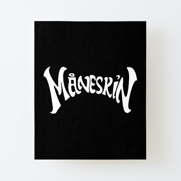 "Maneskin MANESKIN måneskin" Mounted Print for Sale by palspalsu ...