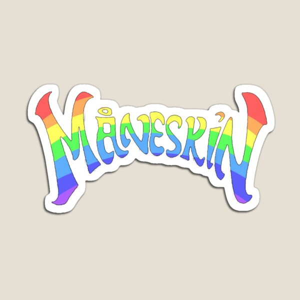 "Maneskin MANESKIN måneskin LGBT" Magnet by palspalsu | Redbubble