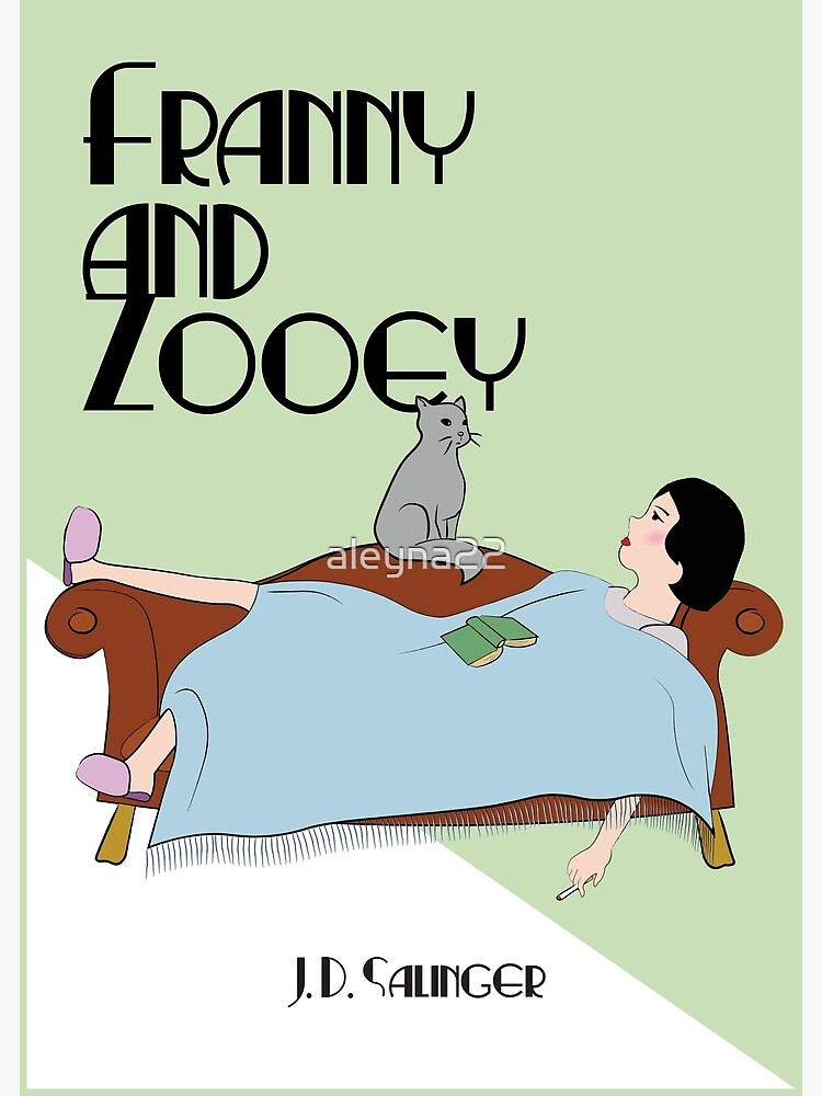 "Franny and Zooey Alternate Cover -- art deco style" Poster by aleyna22 ...