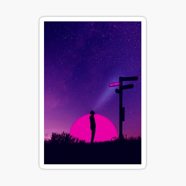 "Lost & found" Sticker for Sale by klajdart | Redbubble